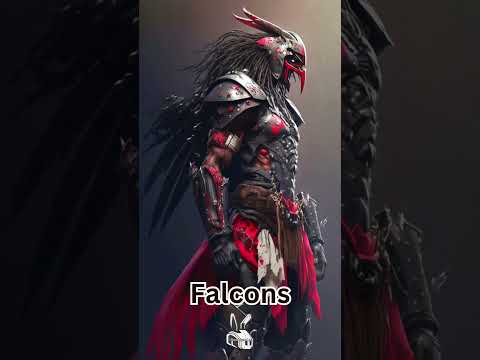 NFL Teams as Samurai |Part7| Ai Art #nfl #football #samurai #chargers #jaguars #falcons #titans #ai