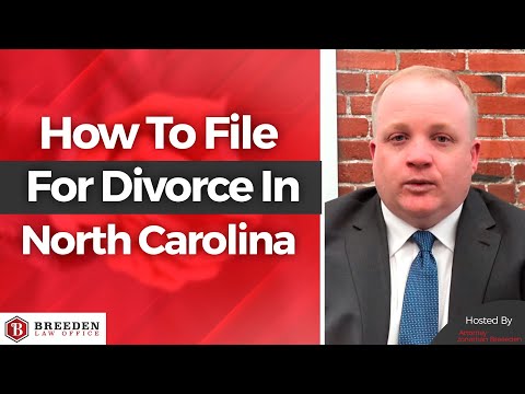 How To File For Divorce In North Carolina | Divorce Tips
