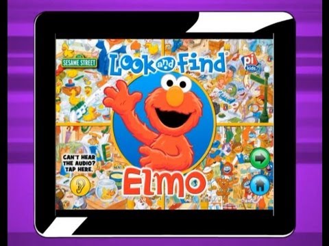 Sesame Street: "Look and Find Elmo on Sesame Street" App Preview | Safe ...