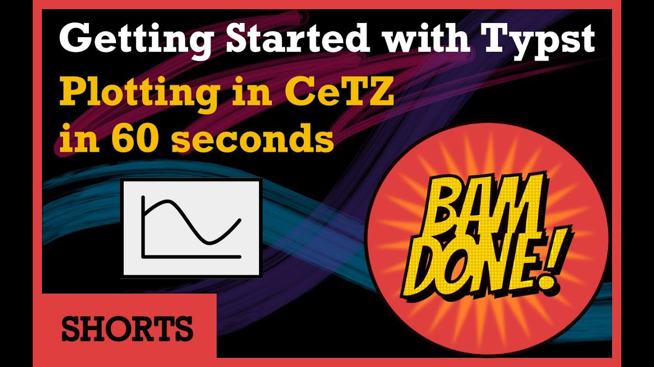 Getting Started with Typst - Plotting in CeTZ in 60 Seconds
