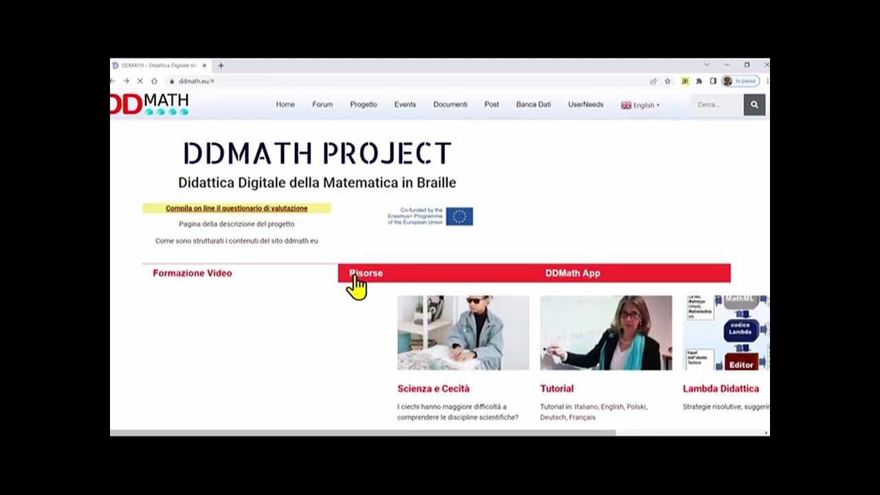 DDMATH website presentation