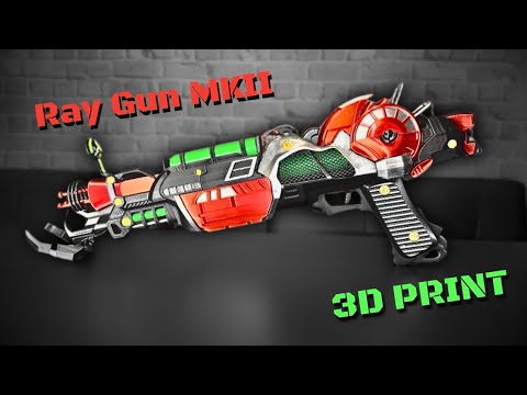 Ray Gun Mark 2 3D Print | Black Ops Zombies Replica | Tutorial