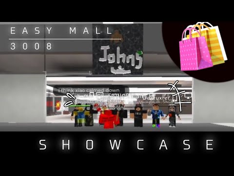 Easy Mall SHOWCASE!🏬 | Roblox SCP 3008