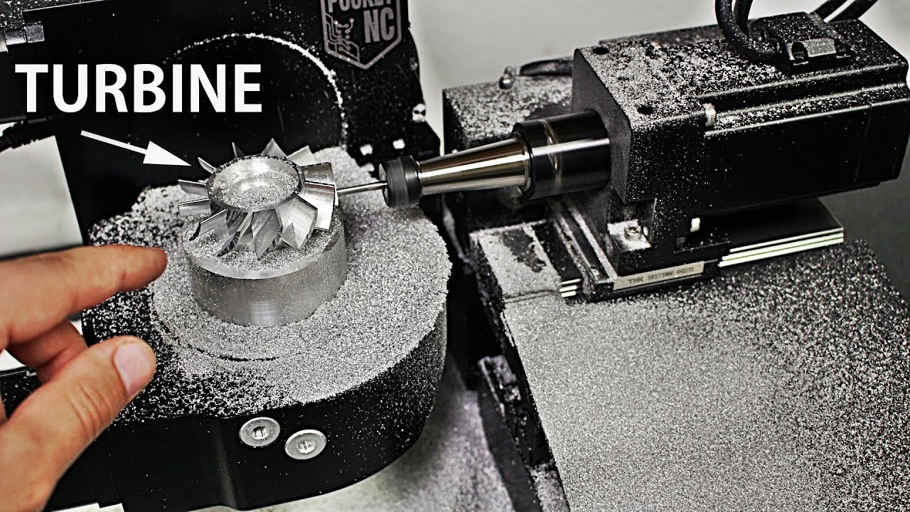 World's Smallest 5 Axis Milling Machine - Pocket NC V2