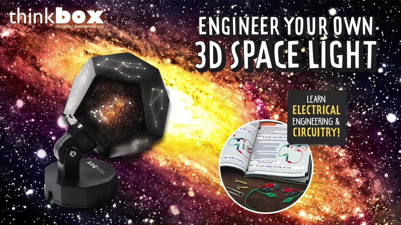 How to Build the Thinkbox 3D Space Light | STEM Kit for Kids