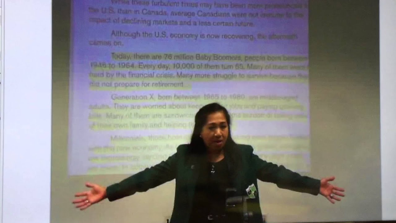 Saving Your Future presented by Vivian Olero