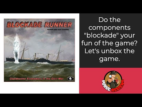 Blockade Runner Unboxing by Purge Reviews