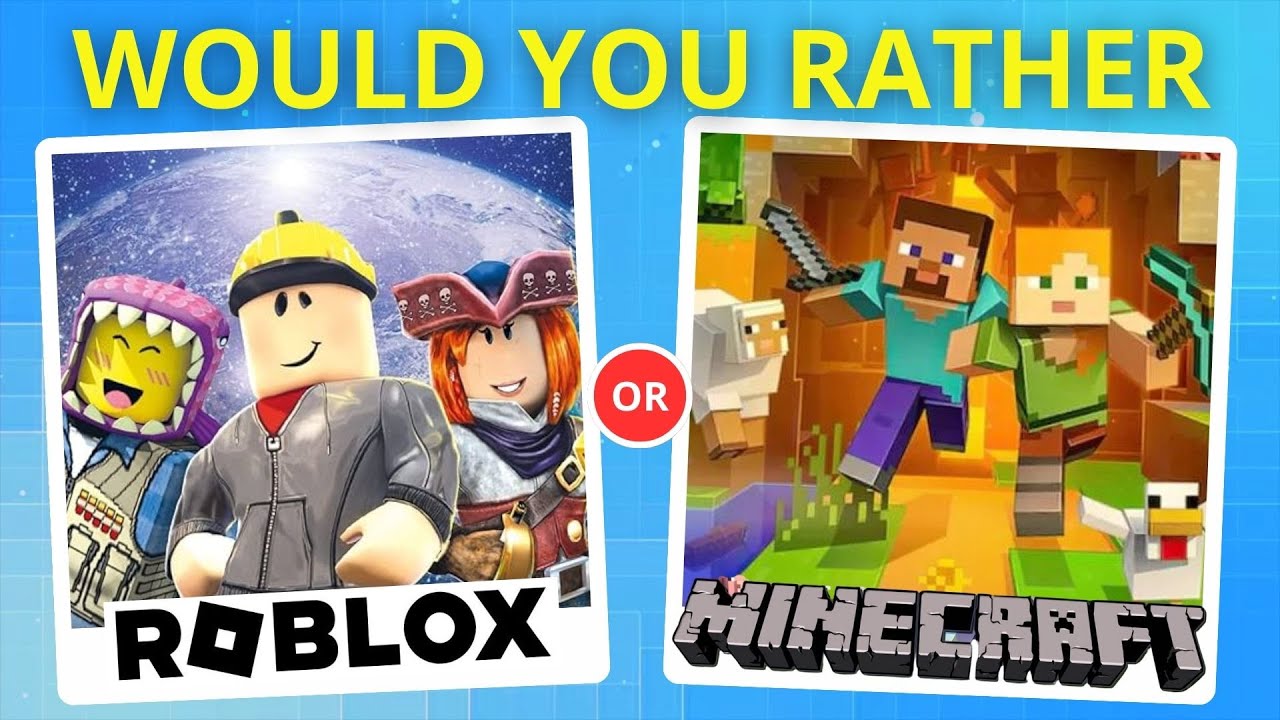 Would You Rather ~ GAMES and APPS Edition