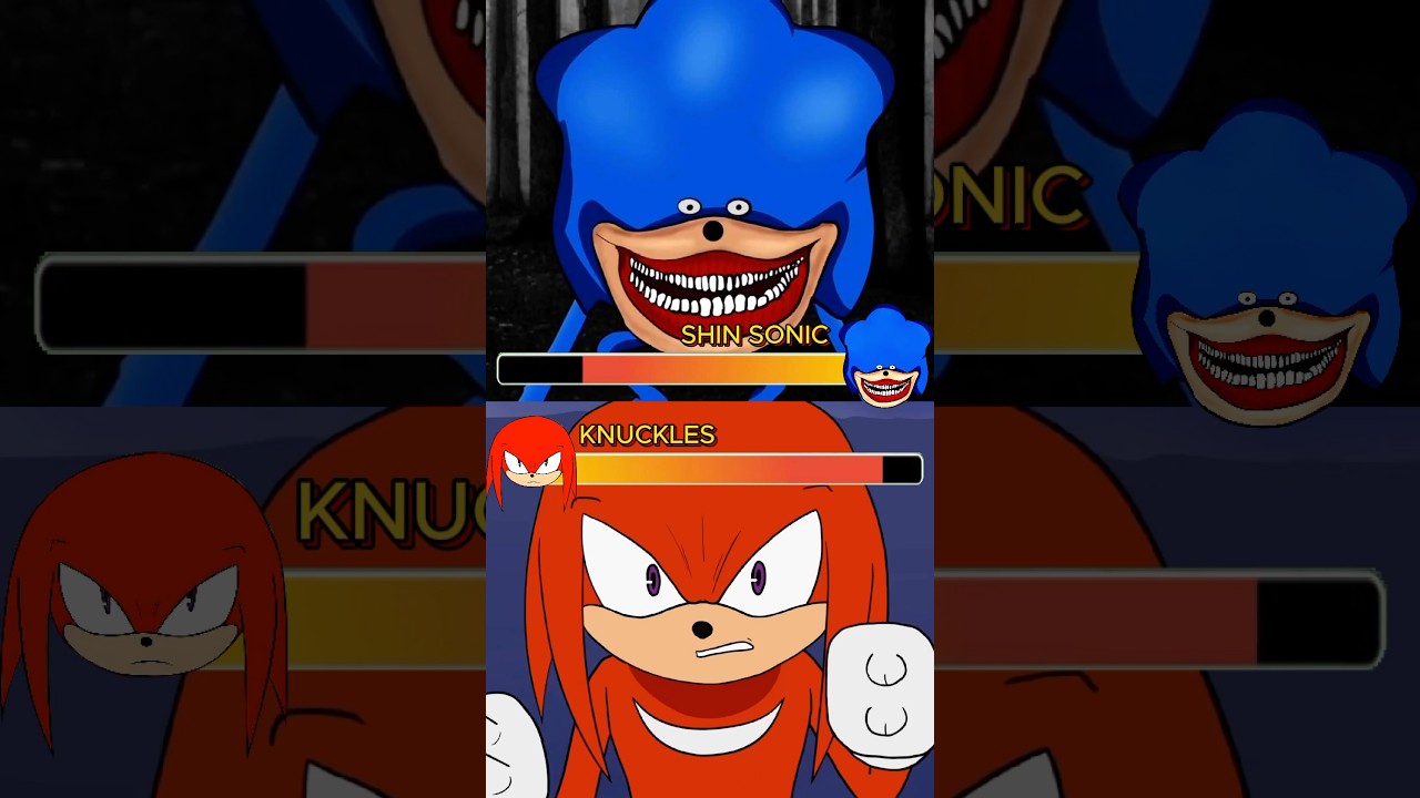 Shin Sonic VS Knuckles - Zoonomaly (Battle Cover) #sonicthehedgehog #sonic #knuckles #zoonomaly