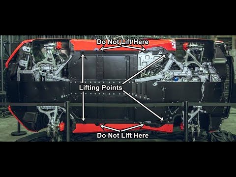 How to jack C8 up on 4 jack stands. - MidEngineCorvetteForum.com
