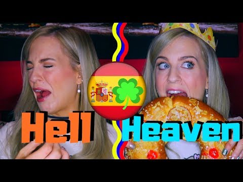 IRISH Girl Tries SPANISH Snacks For the First Time