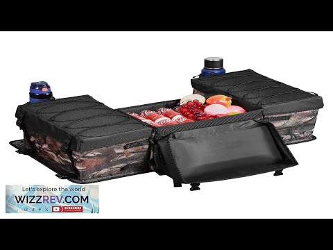 68L ATV Rear Storage Bag 600D Oxford Cloth Rear Cargo Bag Review