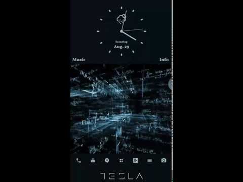 Tesla 2.1 S5 G900F KLTE - KUSTOM Live Wallpaper