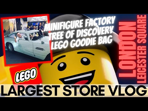 Inside LEICESTER SQUARE - The LARGEST LEGO Store In The World | Vlog