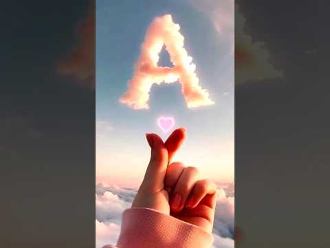 Aesthetic Name Letter Editing | Stylish Name Letter Design | Trending Shorts 2025