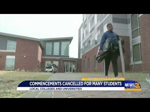 Ceremonies canceled at Virginia colleges