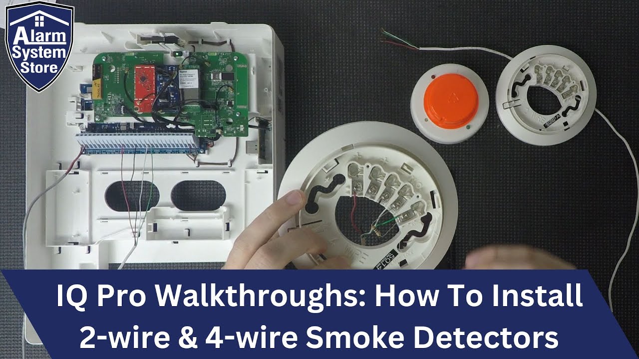 IQ Pro Mastery: Installing 2-wire and 4-wire smoke detectors
