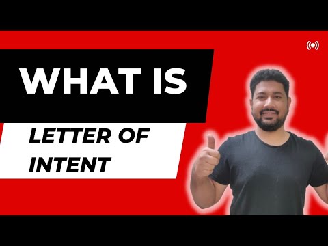 What is Letter of Intent? Explained in detail | is it an offer letter? #letterofintent #LOI