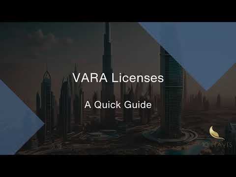 Quick Guide to VARA Licenses | VARA License Categories - 10 Leaves