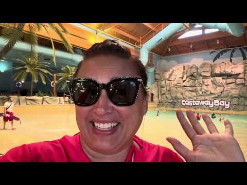 Castaway Bay Indoor Waterpark in Sandusky, Ohio with Sylvia