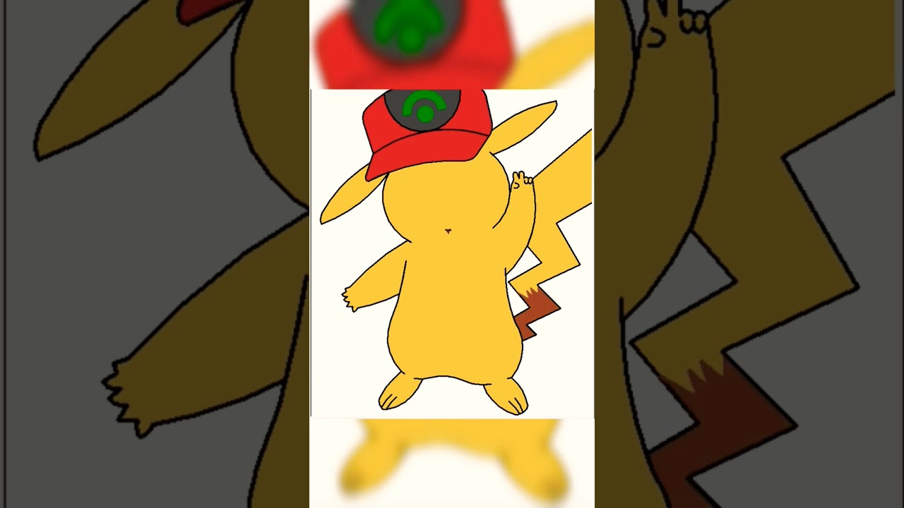 How to draw Pikachu using python turtle #shorts #shortsvideo #viral #coding