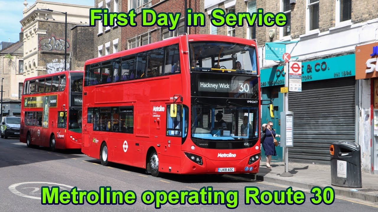 First Day of Metroline operating Route 30