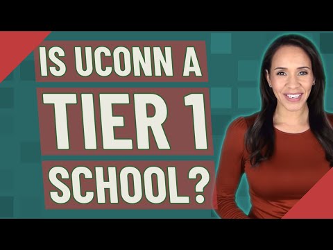 Is UConn a Tier 1 school?