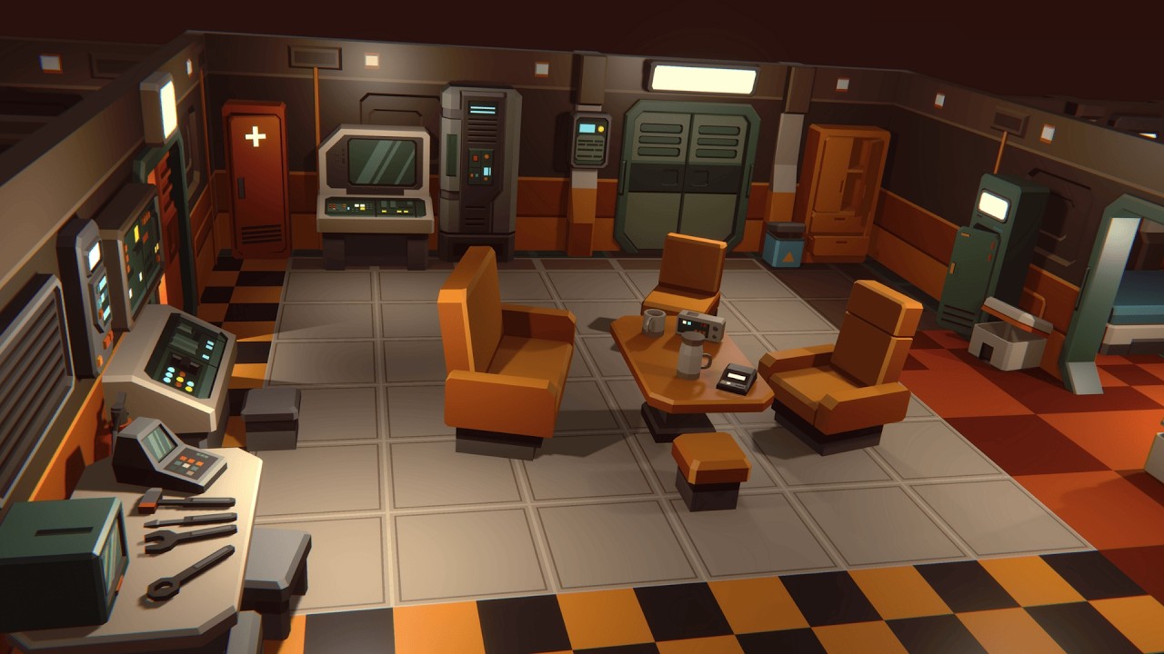 Low Poly Sci-Fi Modular Kit | Unity Asset Store Showcase (100+ Props)