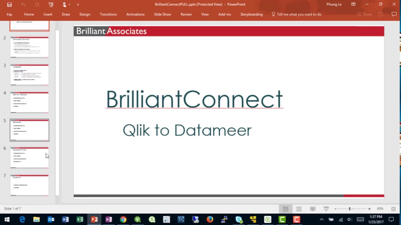 QlikSense to Datameer