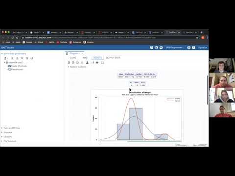 SAS On Demand: SAS Studio PROC TTEST