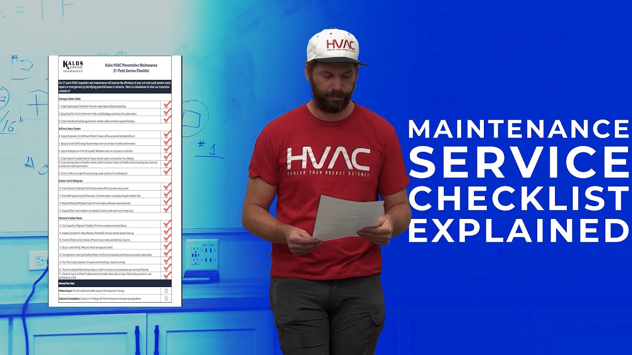 How to Prevent HVAC Callbacks | Maintenance Service Checklist Explained - Part 1