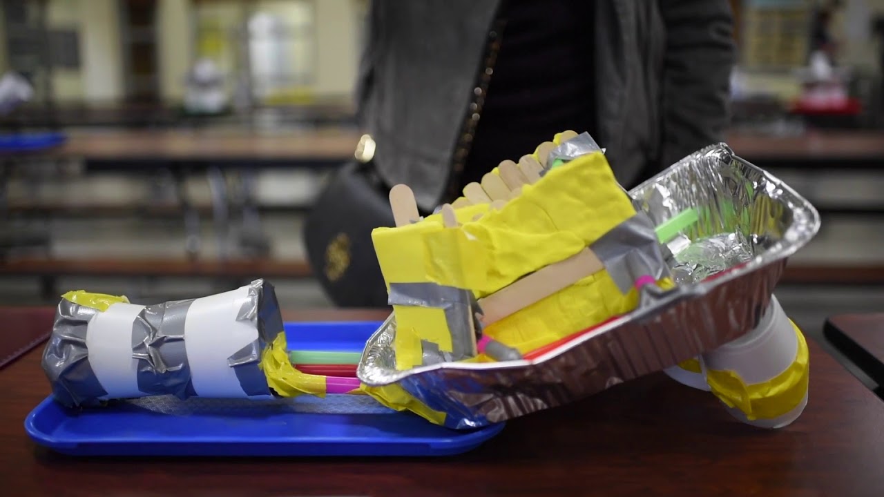 Valley Ranch Elementary Flood Control STEM Challenge