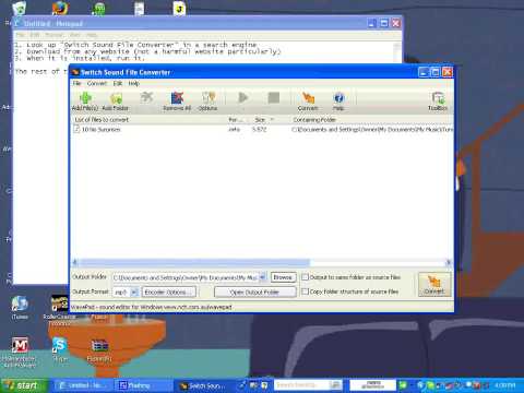 Converting M4A to MP3 (Files)