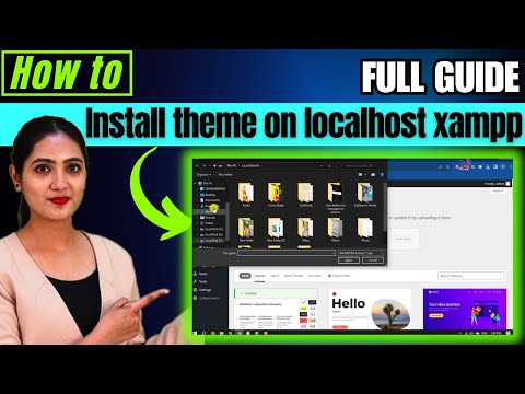 How to install wordpress theme on localhost xampp 2025 | install wordpress locally