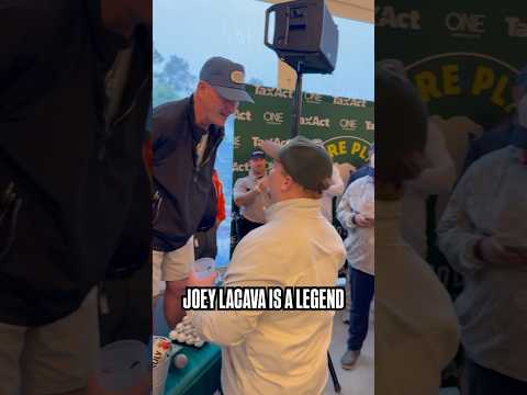 Joey LaCava is still here at the live show shaking hands & kissing babies. MAN OF THE PEOPLE.