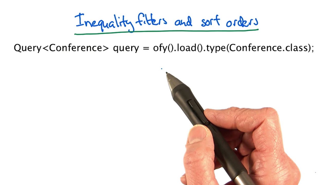 Write a Query - Developing Scalable Apps with Java