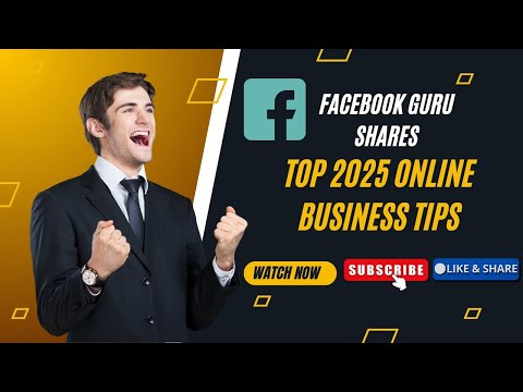 FACEBOOK Guru Shares Top 2025 Online Business Tips