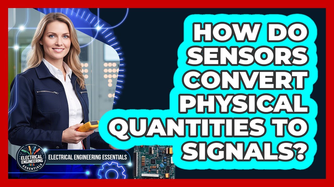 How Do Sensors Convert Physical Quantities To Signals?