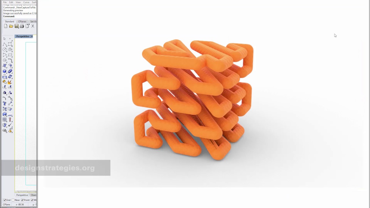 Setup your rendering in Rhino 6