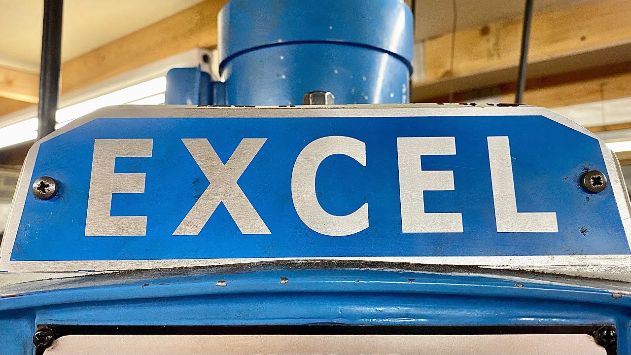 My Machine tools, part 5 - Excel 2V vertical milling machine