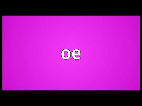 Oe Meaning