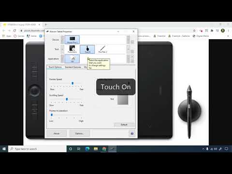 PC Wacom Intuos 03 Touch Off