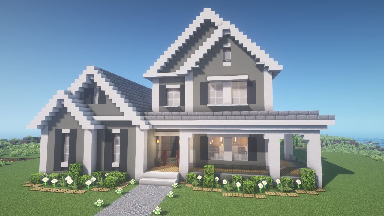 How to Build a Suburban House | Minecraft Tutorial - Minecraft Builders