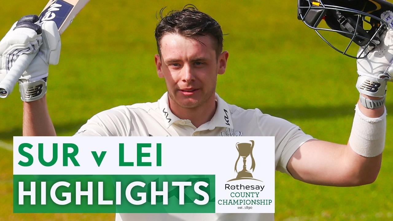 Jamie Smith Hits Another Ton | Surrey v Leicestershire