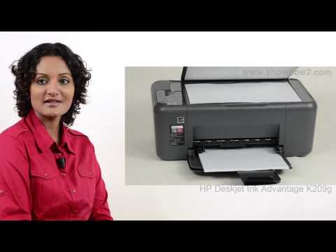 HP Deskjet Ink Advantage K209g - Scanning a Document to pdf file - Preview