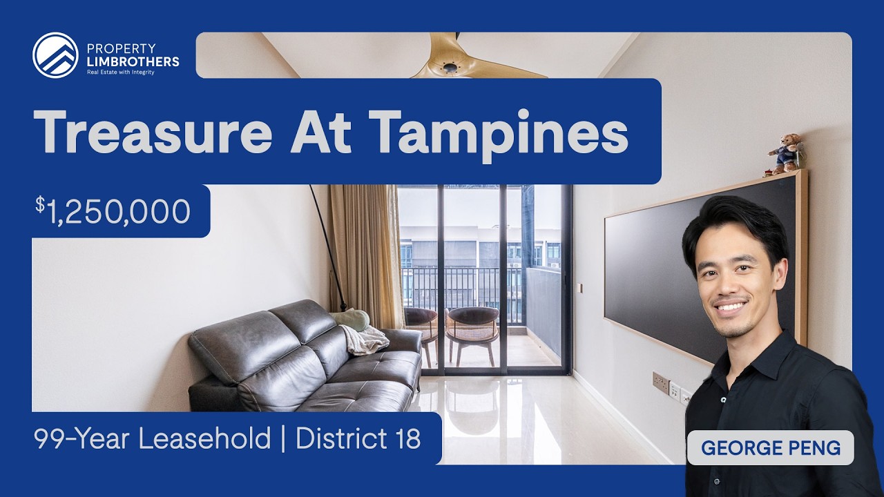 Treasure at Tampines - Top Floor 2-Bedroom with 614sqft in District 18 | $1,250,000 | George Peng