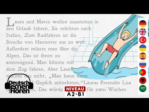 #519 Deutsch lernen mit Geschichten | Deutsch lernen durch Hören | A2-B1 | Learn German with stories