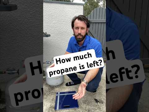 How Much Propane is Left in Tank | Use Scale to Find Propane Levels | #diy #propane #grill