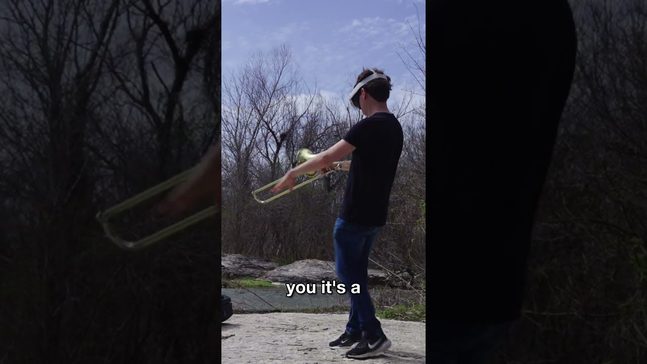 when your trombone breaks again...