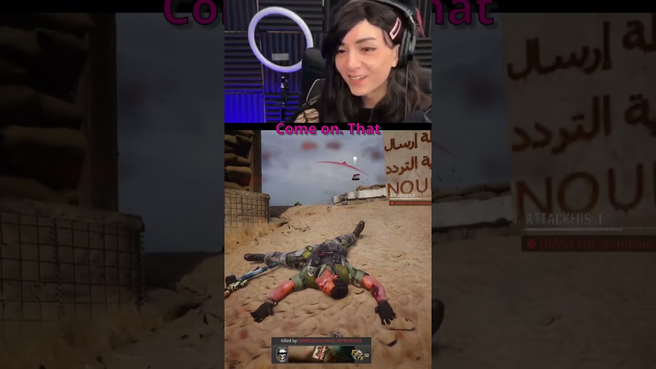 Caught using an aimbot :sob: